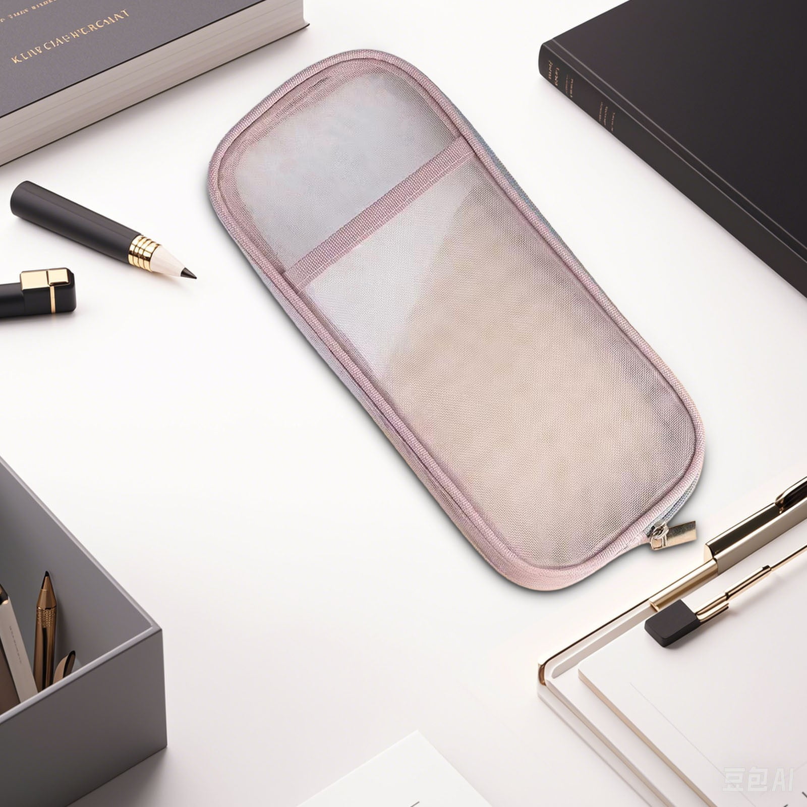 ToyKingdee Translucent Frosted Pencil Case For Students Multi ...