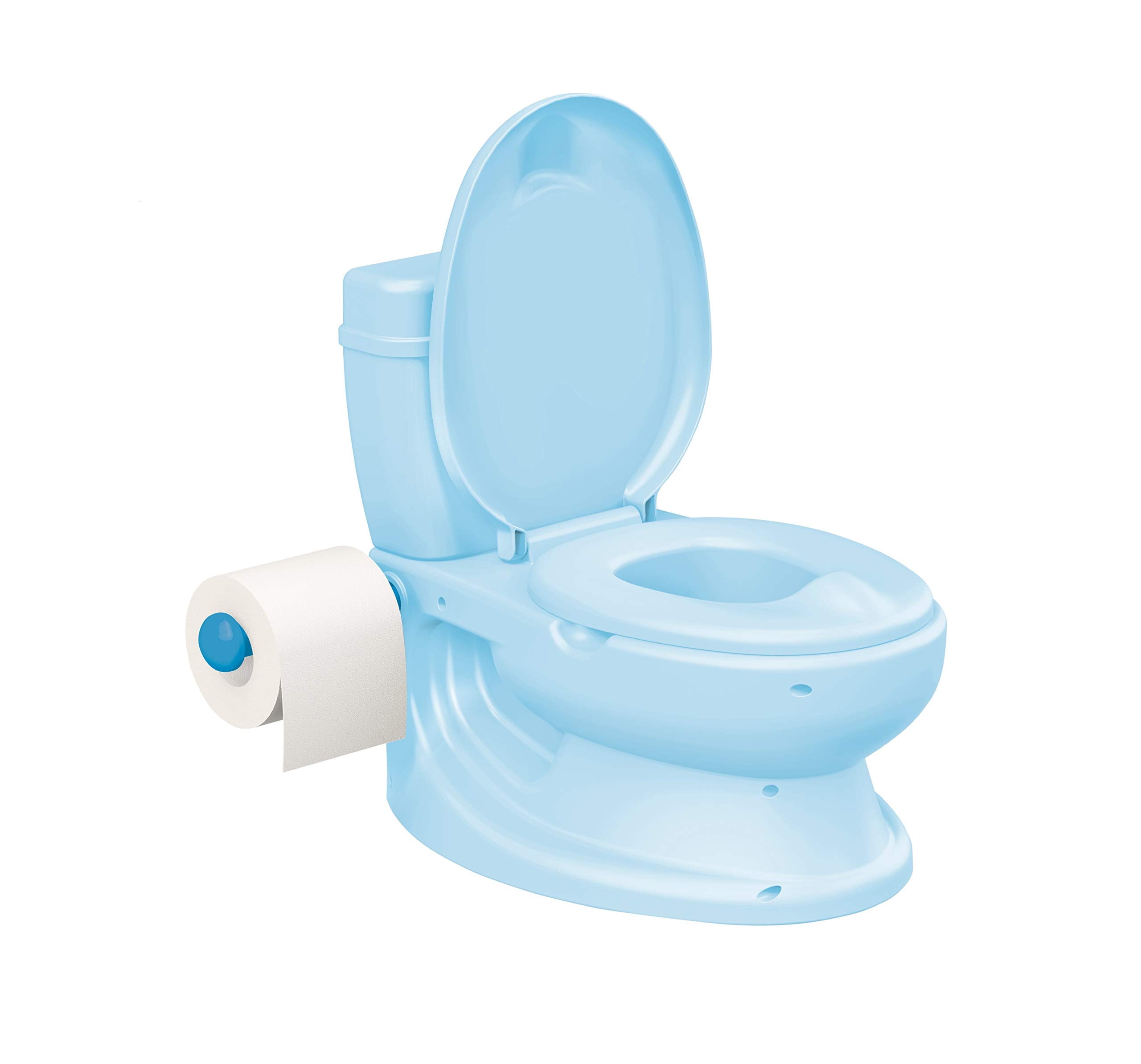 ToyLet Toilet Training Potty Chair for baby or toddler with comfy toilet seat, cover, storage ...