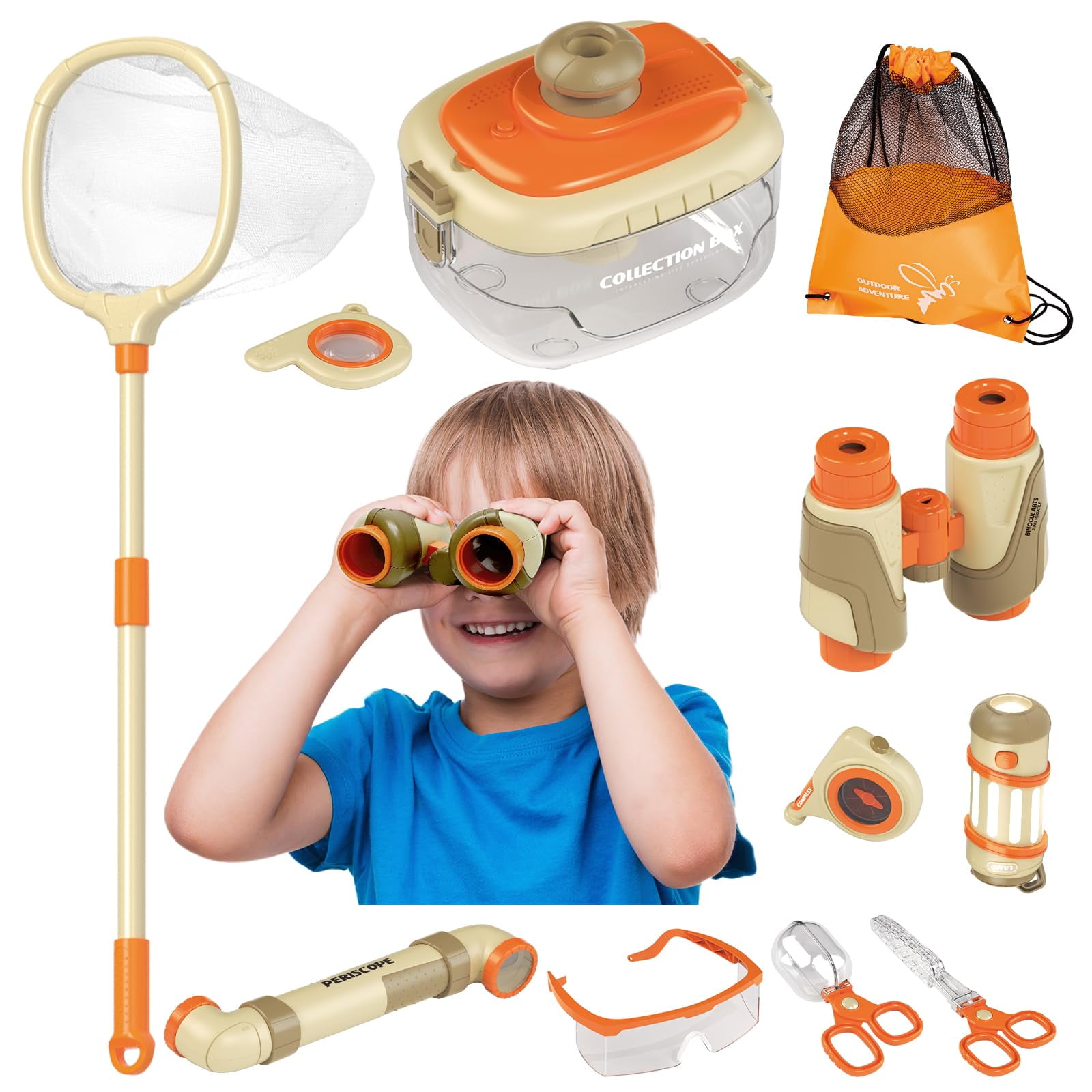 ToyM Bug Catcher for Kids & Outdoor Explorer Kit, Kids Nature kit with ...