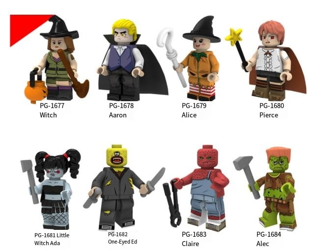 ToyVerse Horror Building Block Mini Figures Halloween Toys, Horror ...