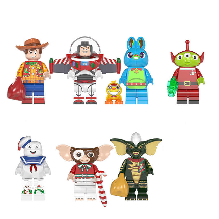 ToyVerse Toy Story Building Set, Toy Story Mini Figure Set Woody Buzz ...