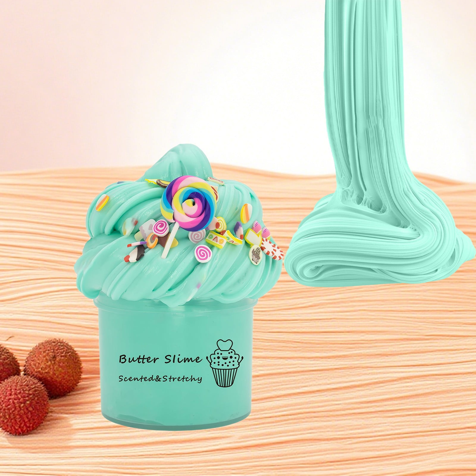 Toycle 70ml Furry Cloud Butters Slimes Clays Toy Non Settling With Accessories DIY Noodles ...