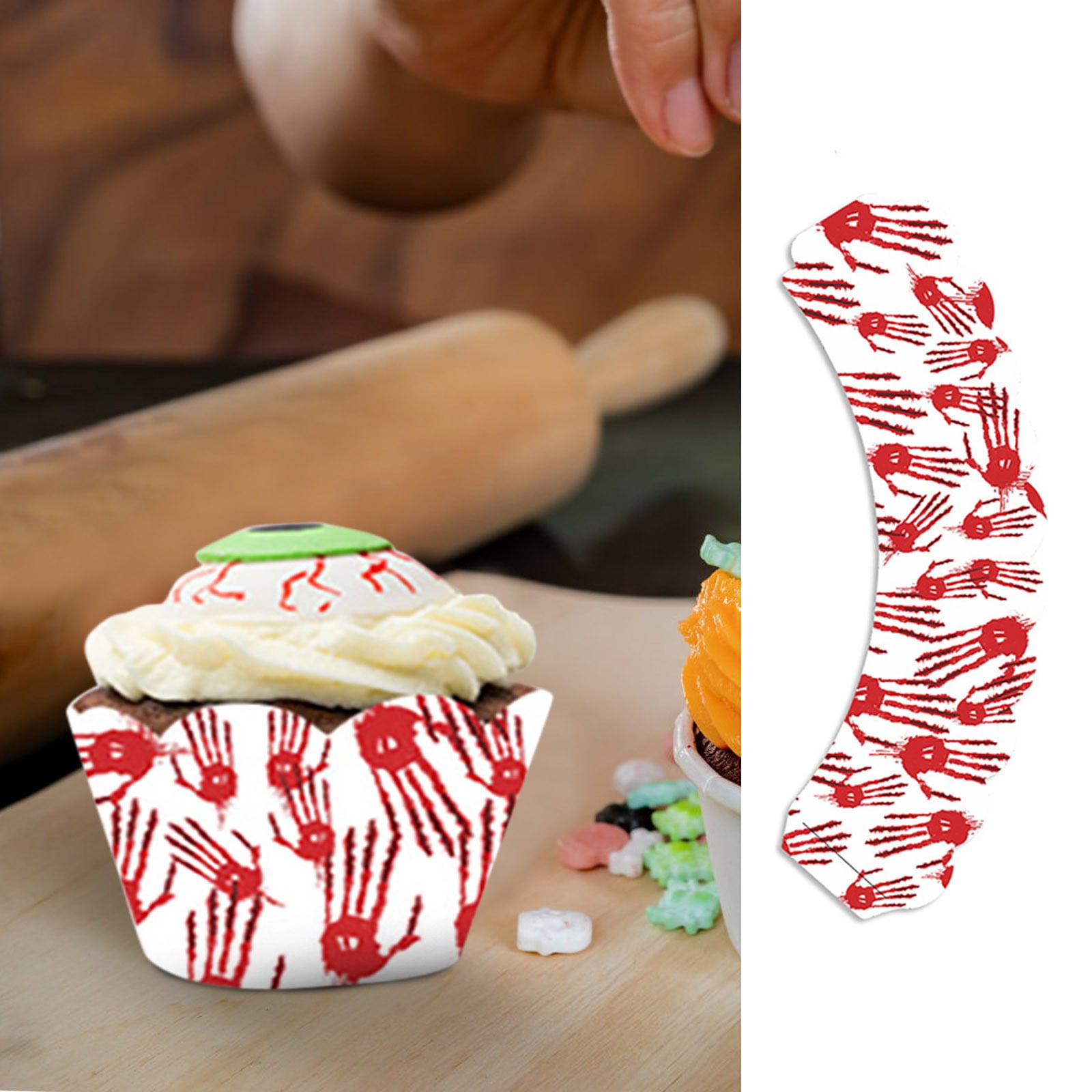 Toycle Halloween Party Decoration Knife Cake Plugin Cake Surround Bar ...