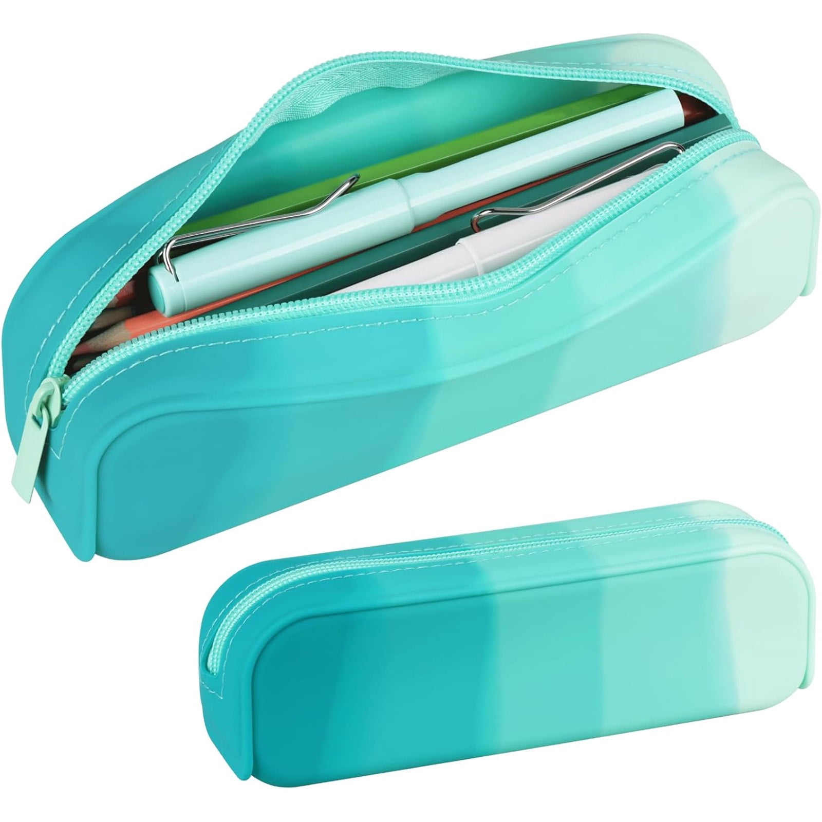 Toycle Silicone Pencil Case Flexible Waterproof Storage Pen Case For ...