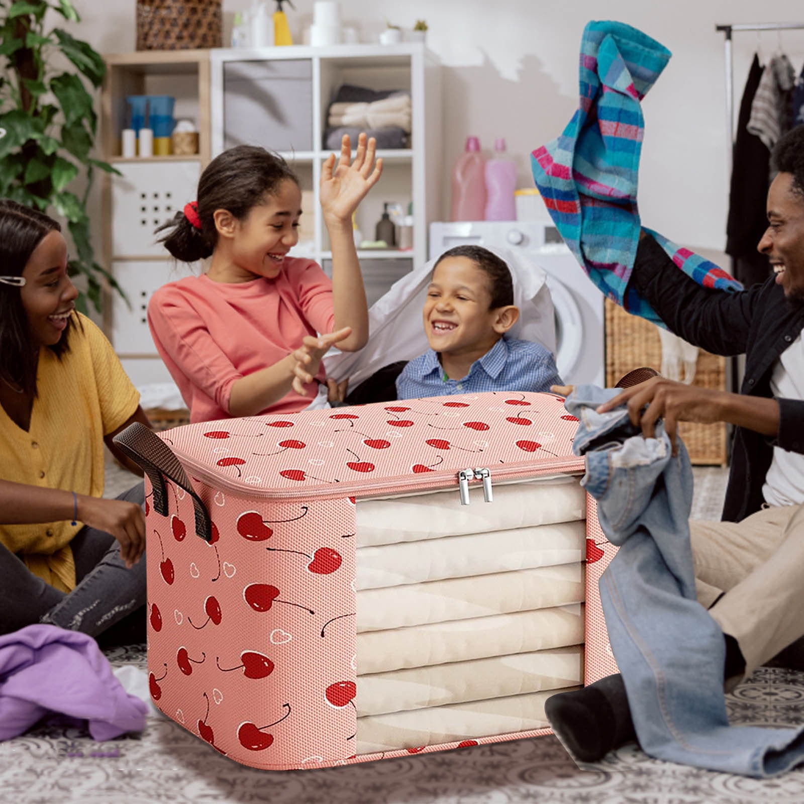 Toycle Transparent Quilt Storage Bag For Winter Clothes Quilt Sorting ...