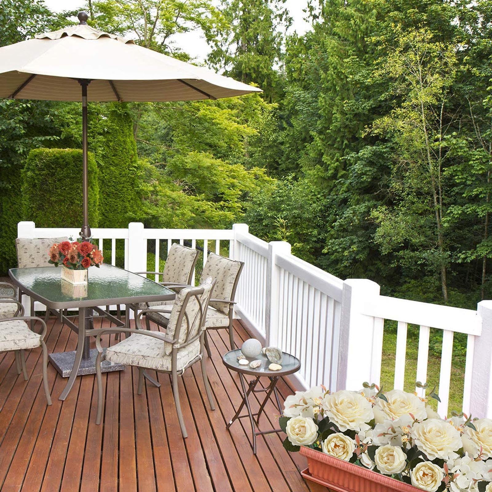 Toyeng, Decorative Ornaments Flowers, 1Pc Artificial Flower Latex Real ...