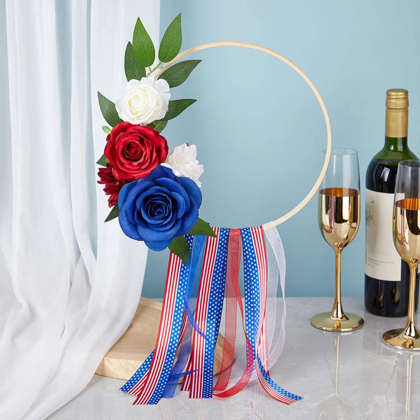 Toyeng Plastic, Independence Day Festival Hand Held Flowers National ...