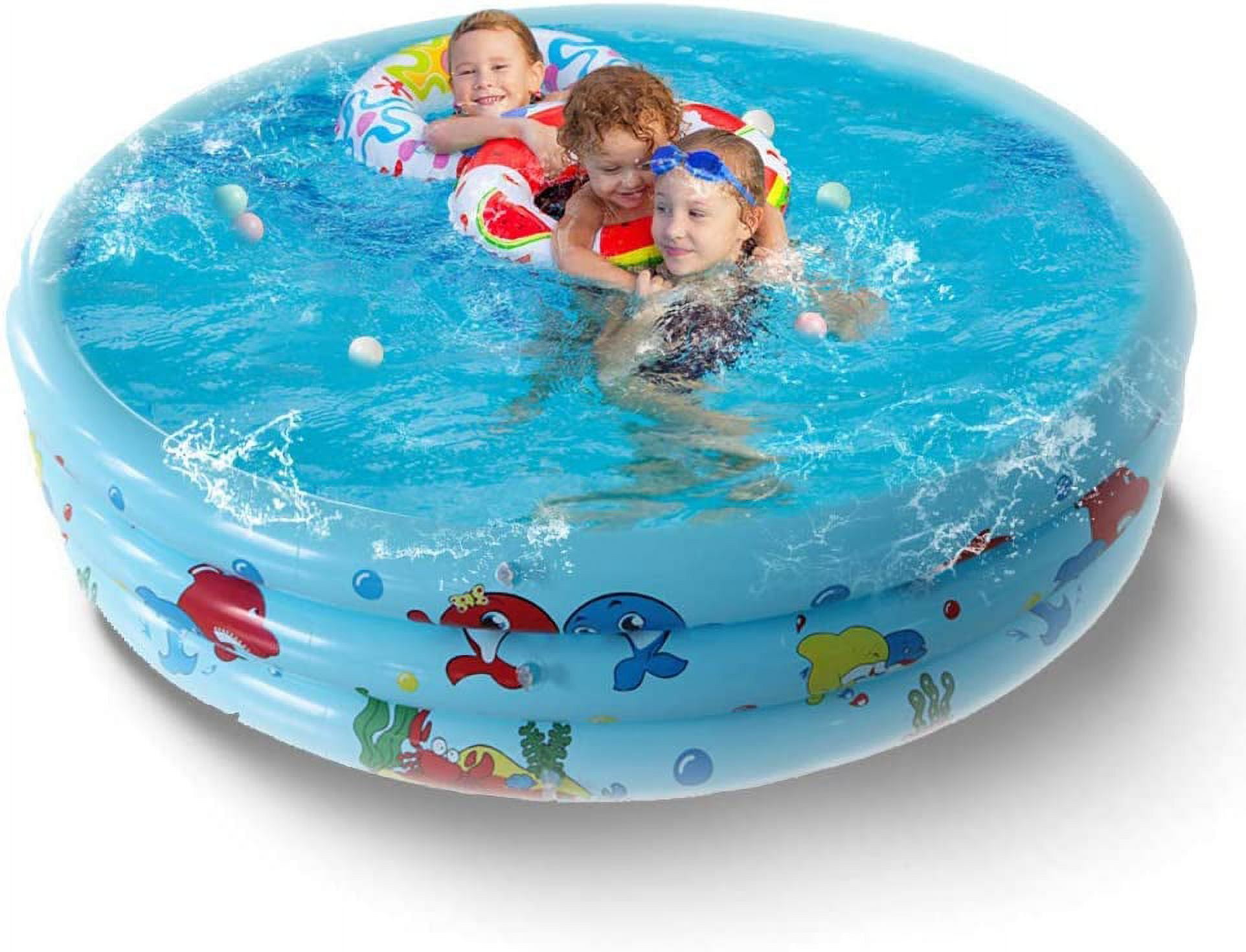 Toyify Round Inflatable Swimming Pool, Portable Inflatable Child Pool ...