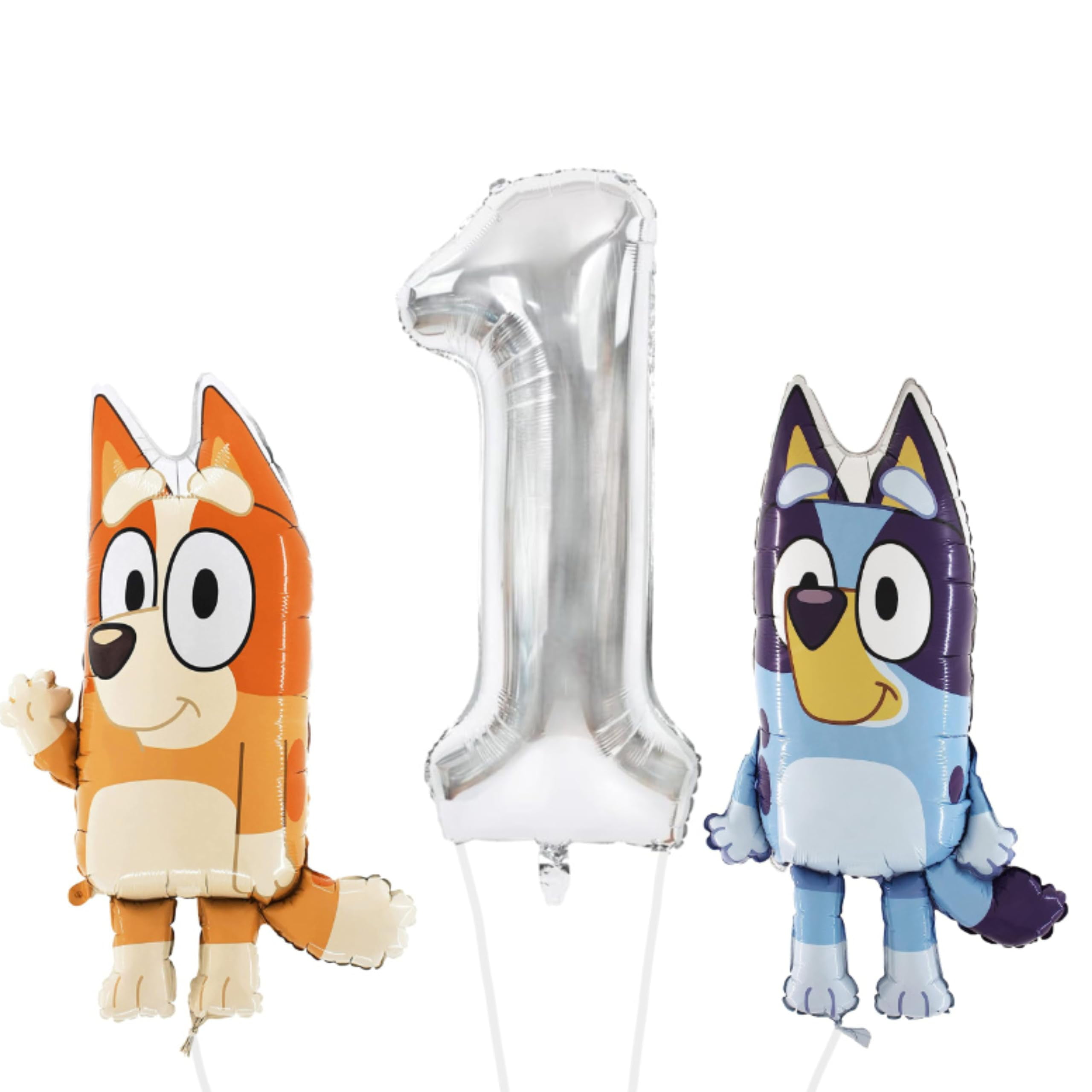 Toyland® Bluey & Bingo Balloon Pack BSL1 - 2 x 32" Character Balloons ...