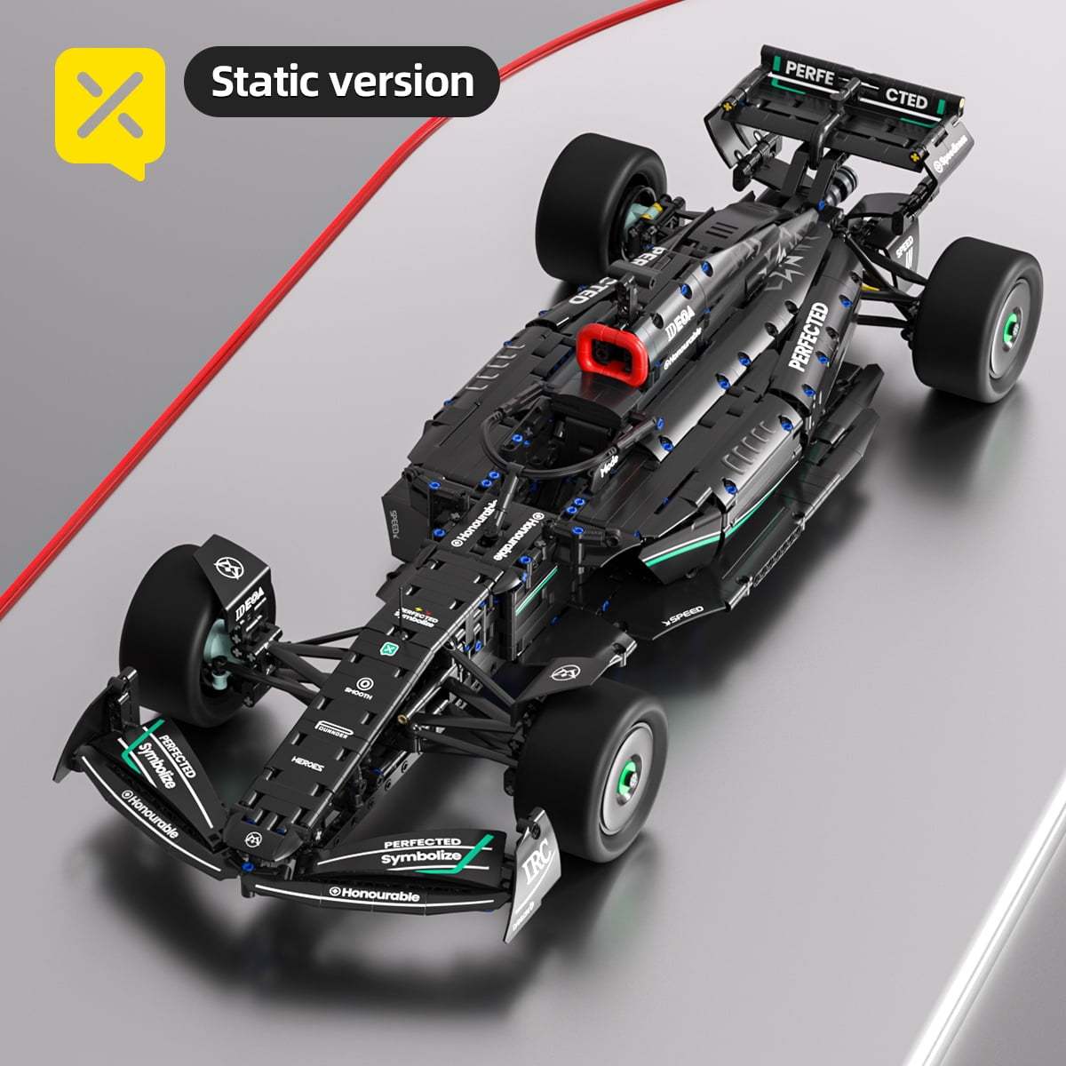 ToylinX Cars Building Sets MOC Remote Control Car Building Blocks Car ...