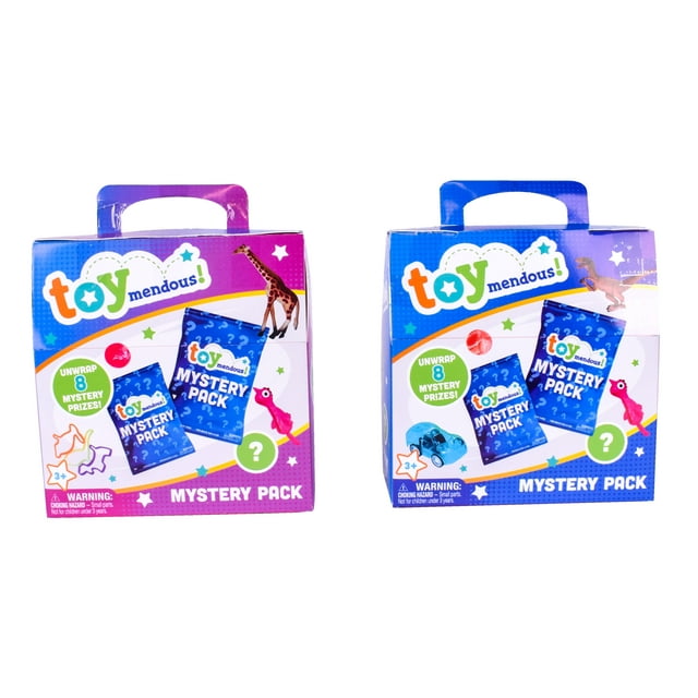 Toymendous 8-Piece Individually Wrapped Mystery Surprise Packs ...