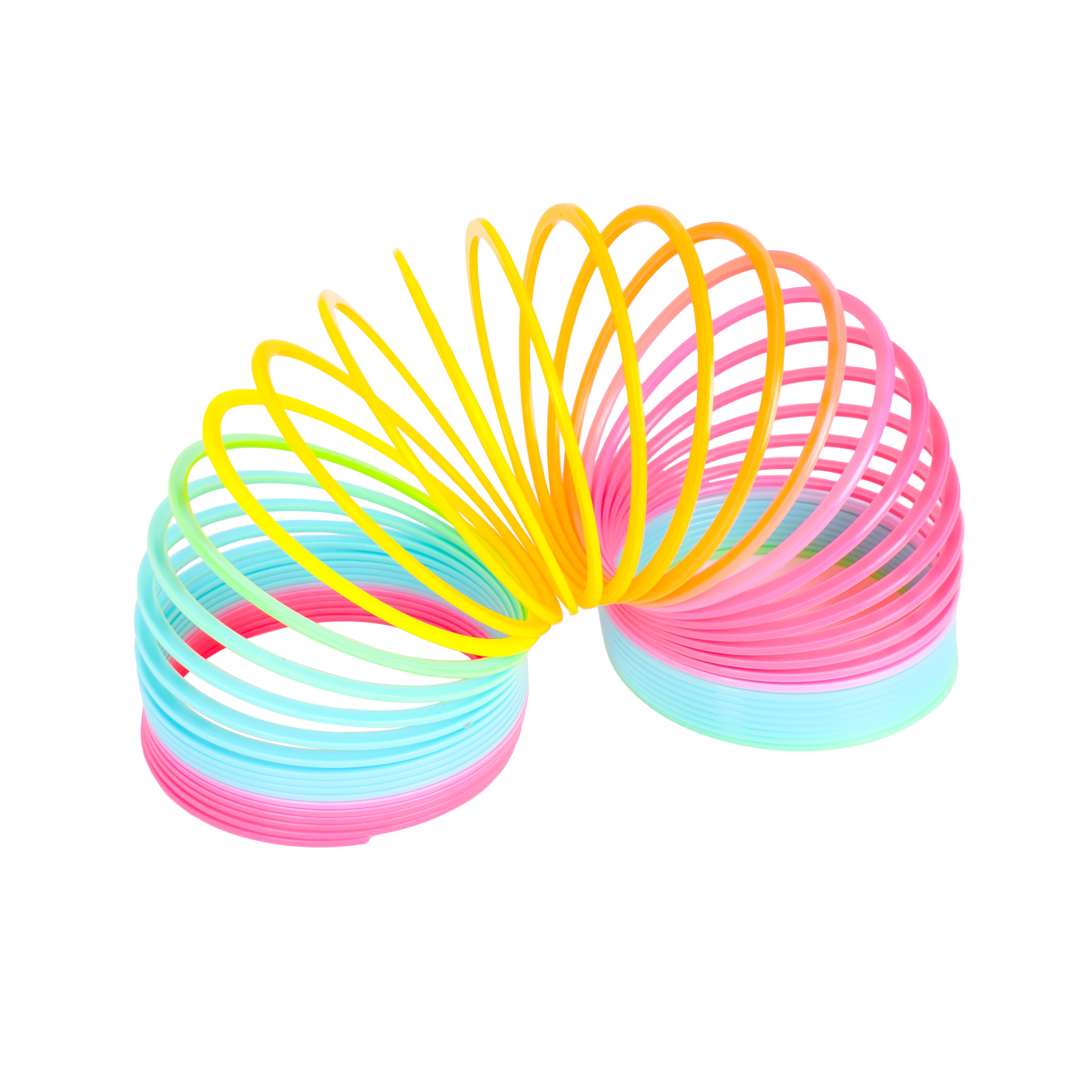 Toymendous Jumbo Rainbow Spring, Made with Premium, Non-Toxic Materials ...
