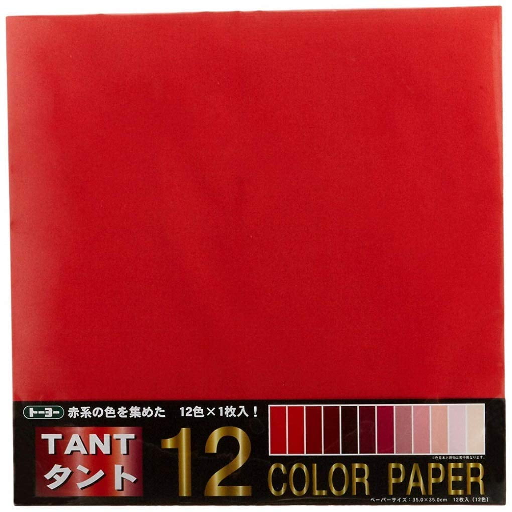 Toyo 068301 Origami Tanto MMF7 Color Paper, 13.8 inches (35 cm) Square ...