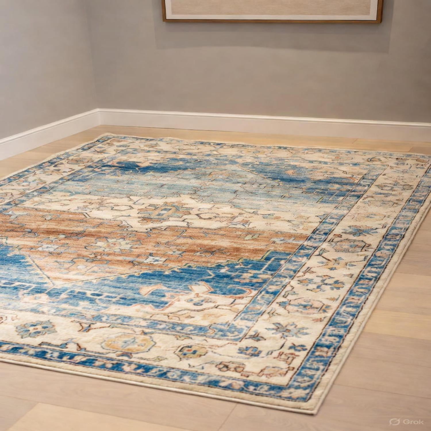 Toyoso Large Abstract Area Rugs for Living Room Bedroom Farmhouse ...