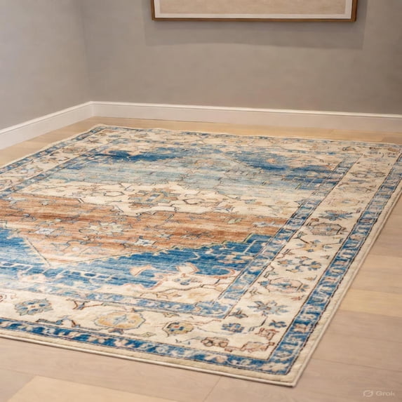 Toyoso Large Abstract Area Rugs for Living Room Bedroom Farmhouse ...