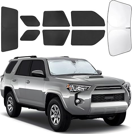 for Toyota 4Runner 2010-2025 Car Window Shades, 8pcs Privacy Sun Shade ...
