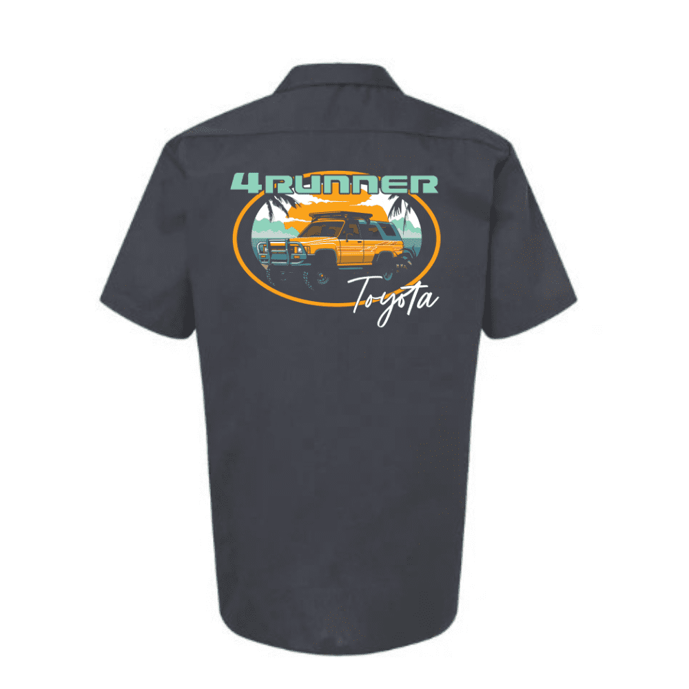 Toyota 4Runner Dickies Work Shirt for Men-Durability Meets Style ...