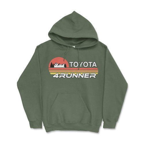 Toyota 4Runner Hoodie-Iconic Design and Rugged Style Merch - Walmart.com