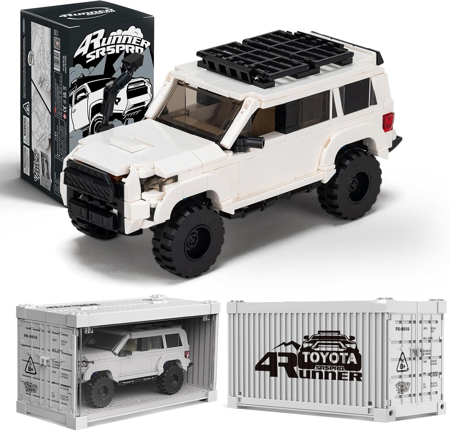 Toyota 4Runner SR5PRO Car Building with Collectible Display Container ...