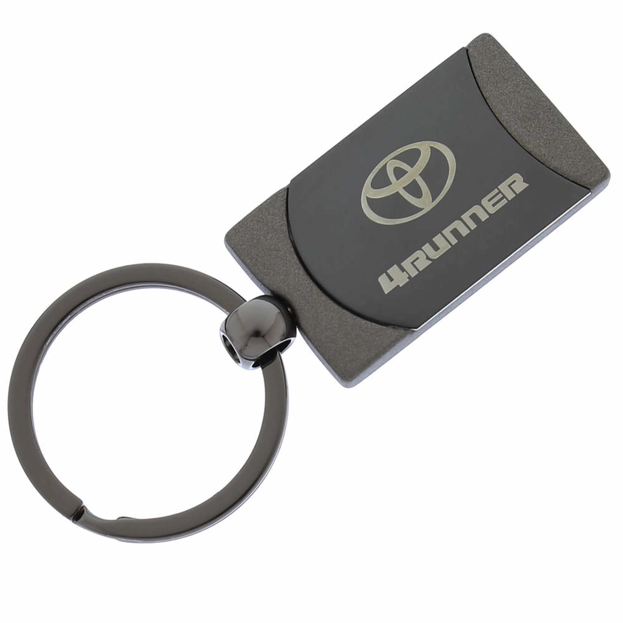 Toyota 4Runner Two-Tone Rectangular Key Fob (Gunmetal) - Walmart.com