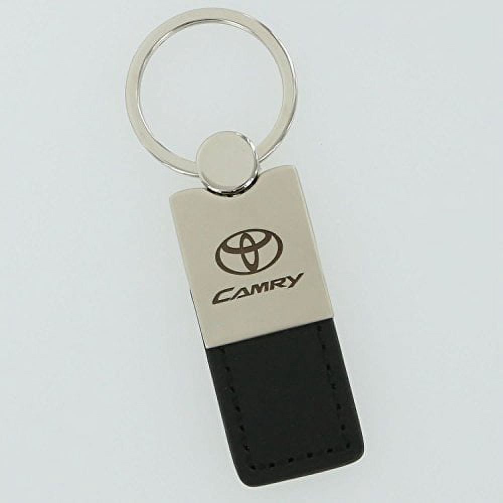 Toyota Camry Keychain & Keyring - Duo Premium Black Leather - Walmart ...