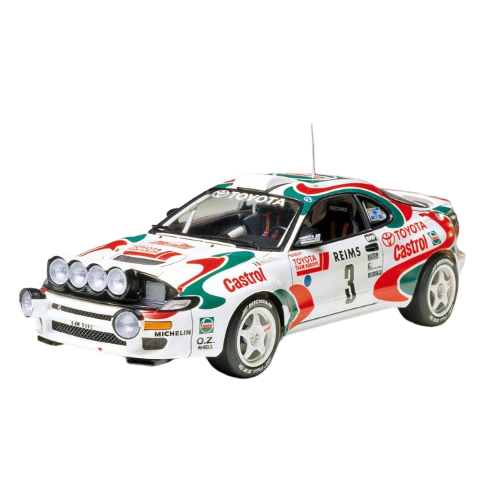 Toyota Castrol Celica Plastic Model Monte Carlo Rally Tamiya - Walmart.com