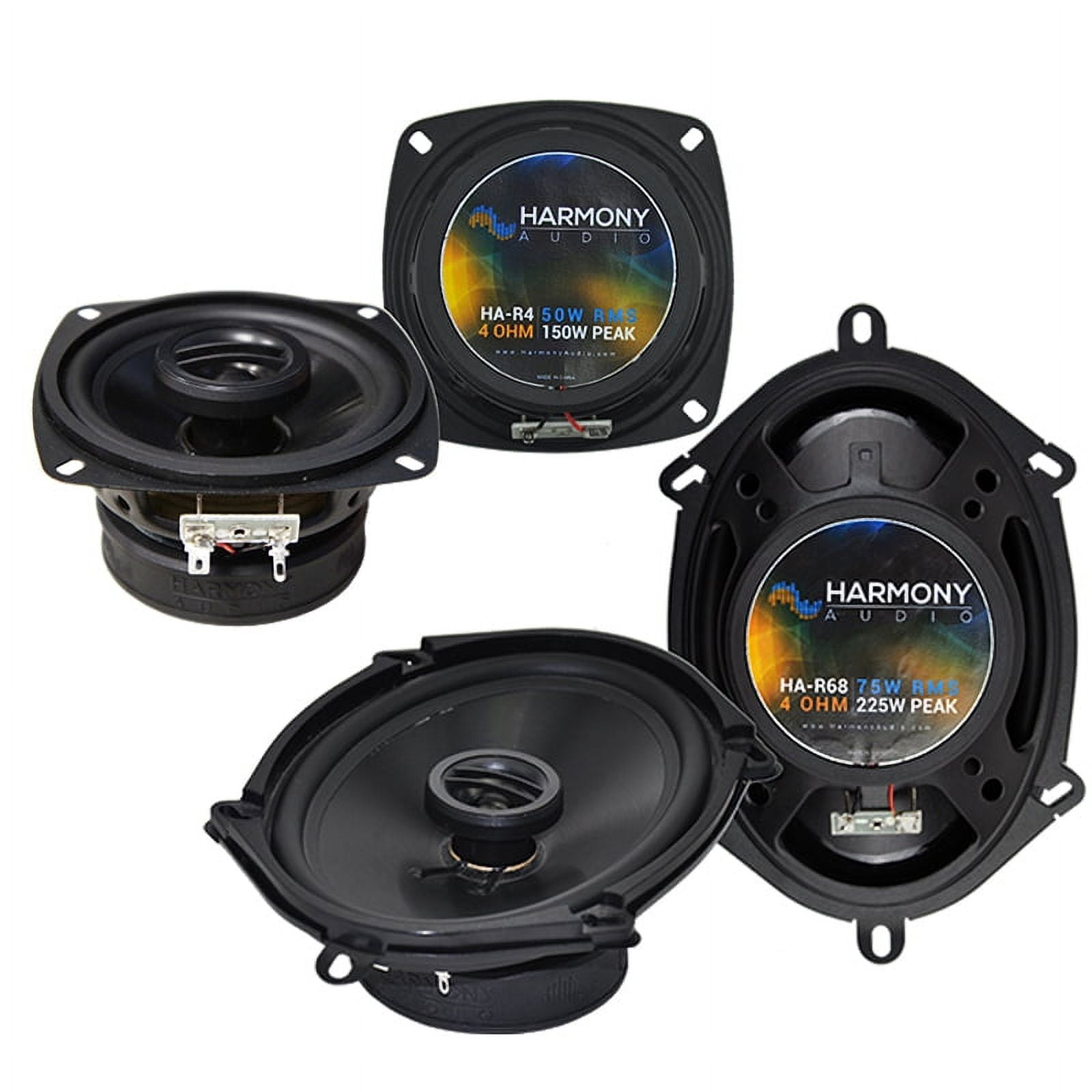 Toyota Corolla 1987-1988 Factory Speaker Upgrade Harmony R4 R68 Package ...