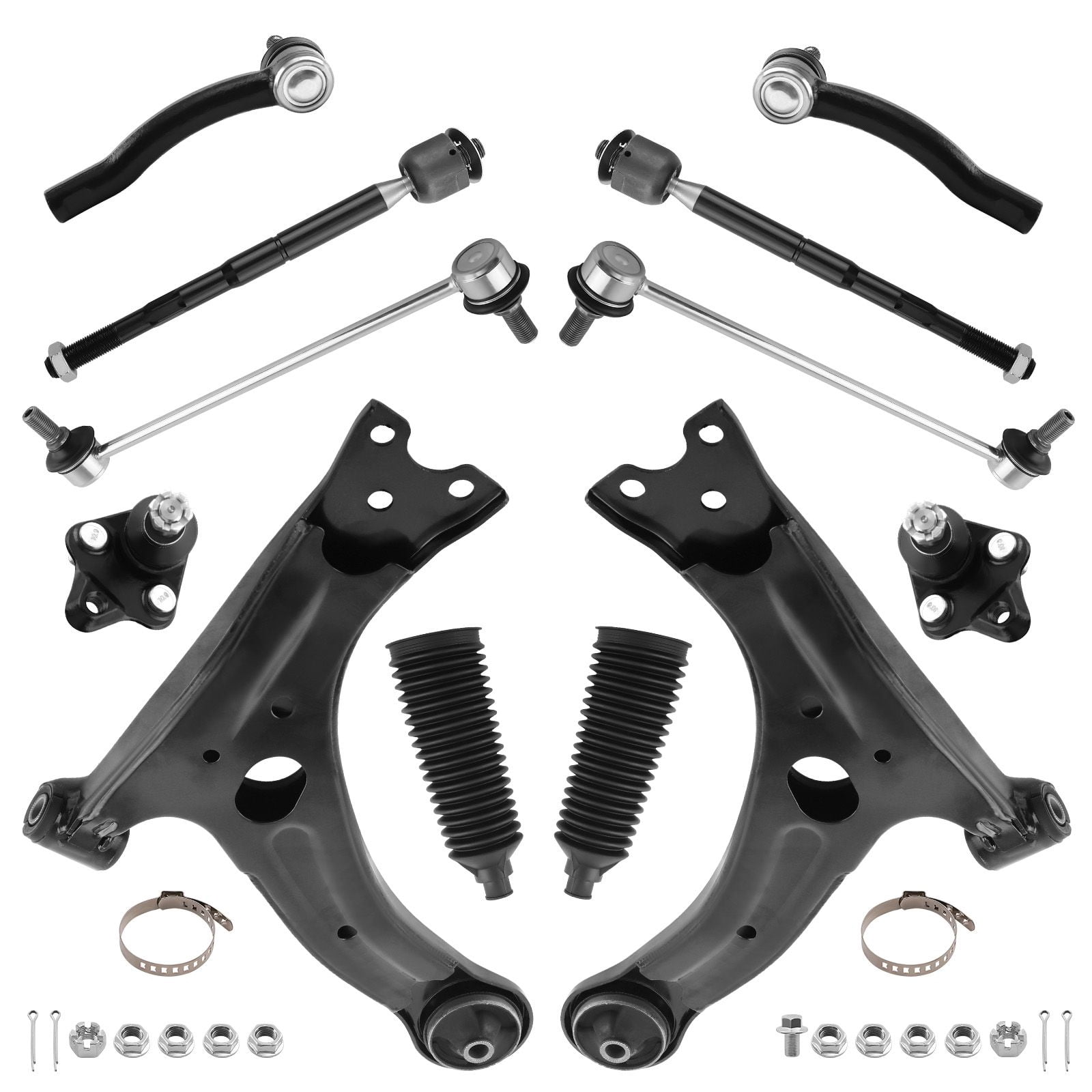 Toyota Corolla 2003-2008 Front Lower Suspension Kit – Control Arms ...