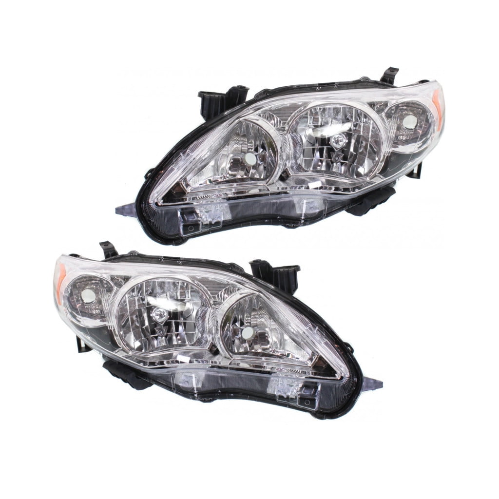 For Toyota Corolla 2011 2012 2013 Headlight Driver and Passenger Side ...