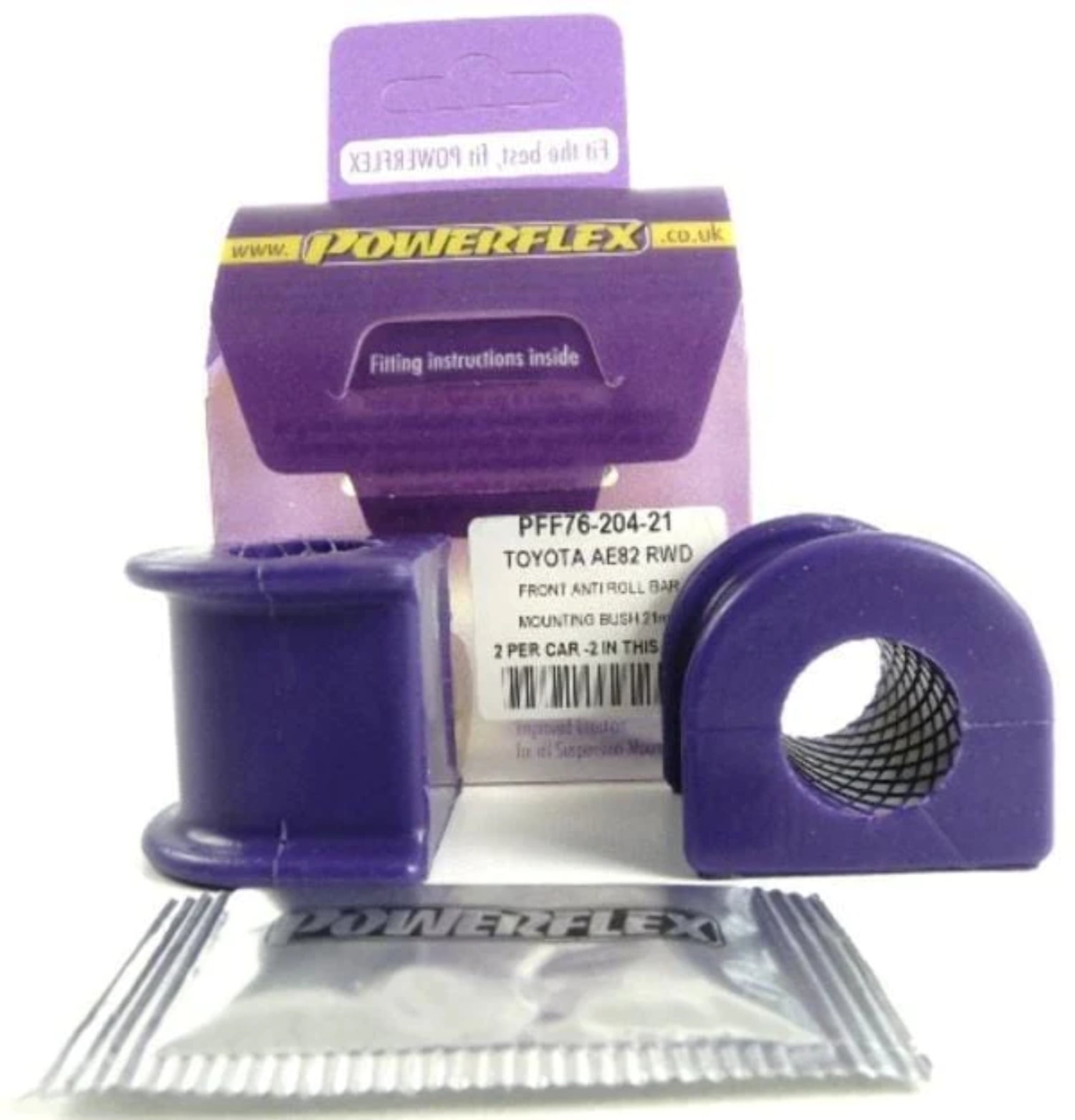 Toyota Corolla AE86 RWD Front Sway Bar Mount 21mm - Walmart.com