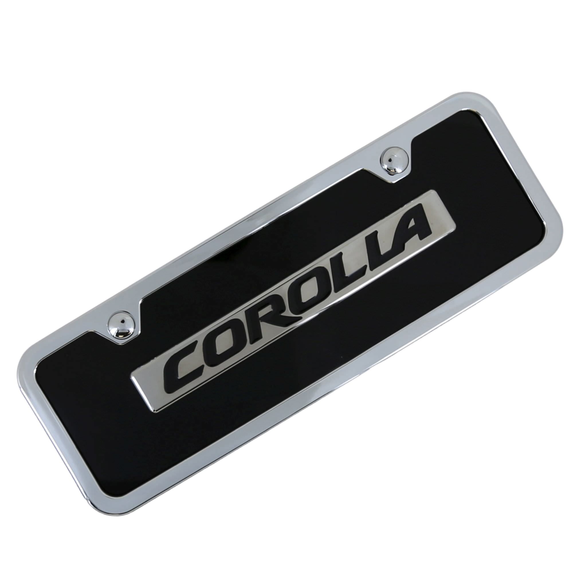 Toyota Corolla License Plate Kit (Black) - Walmart.com