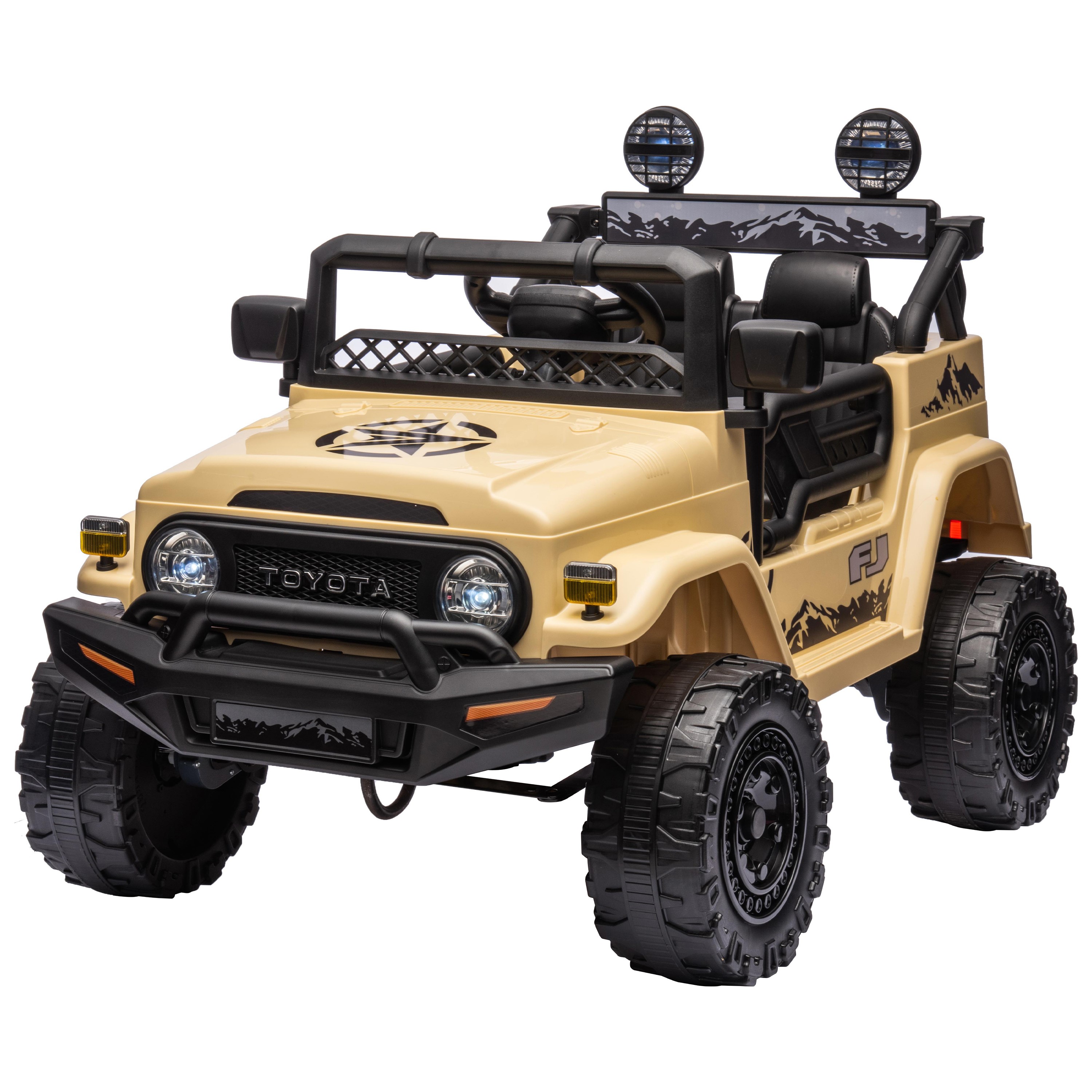 Toyota FJ Cruiser 12V Power Wheels Ride On Toy for Kids by Kool Karz ...