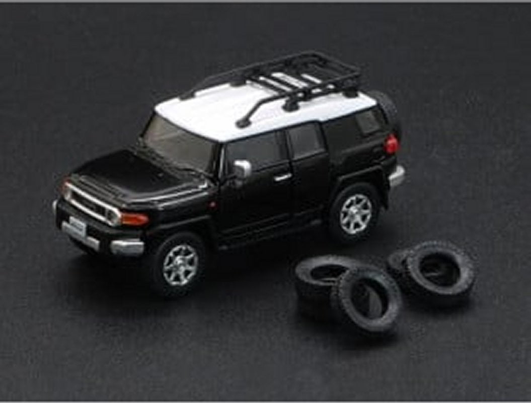 Toyota FJ Cruiser (RHD 2015) Car [1:64 scale in Black/White] - Walmart.com