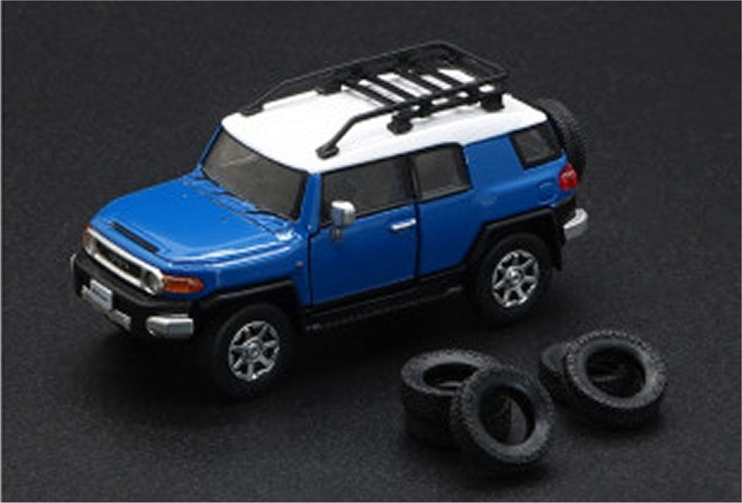 Toyota FJ Cruiser (RHD 2015) Car [1:64 scale in Blue/White] - Walmart.com