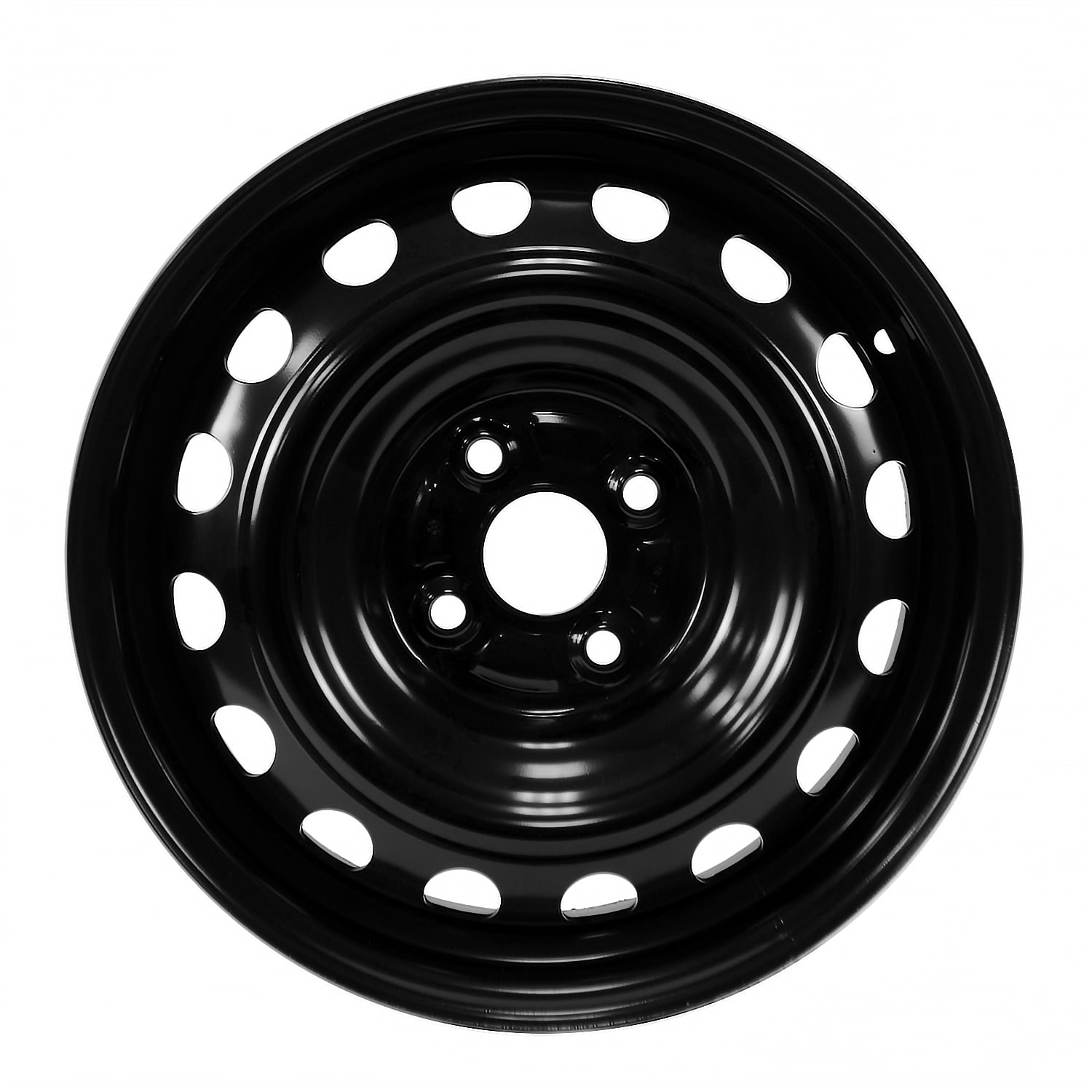 Toyota Fits Prius Yaris Wheel 2012-2019 15" Black 4261152770 - Walmart.com