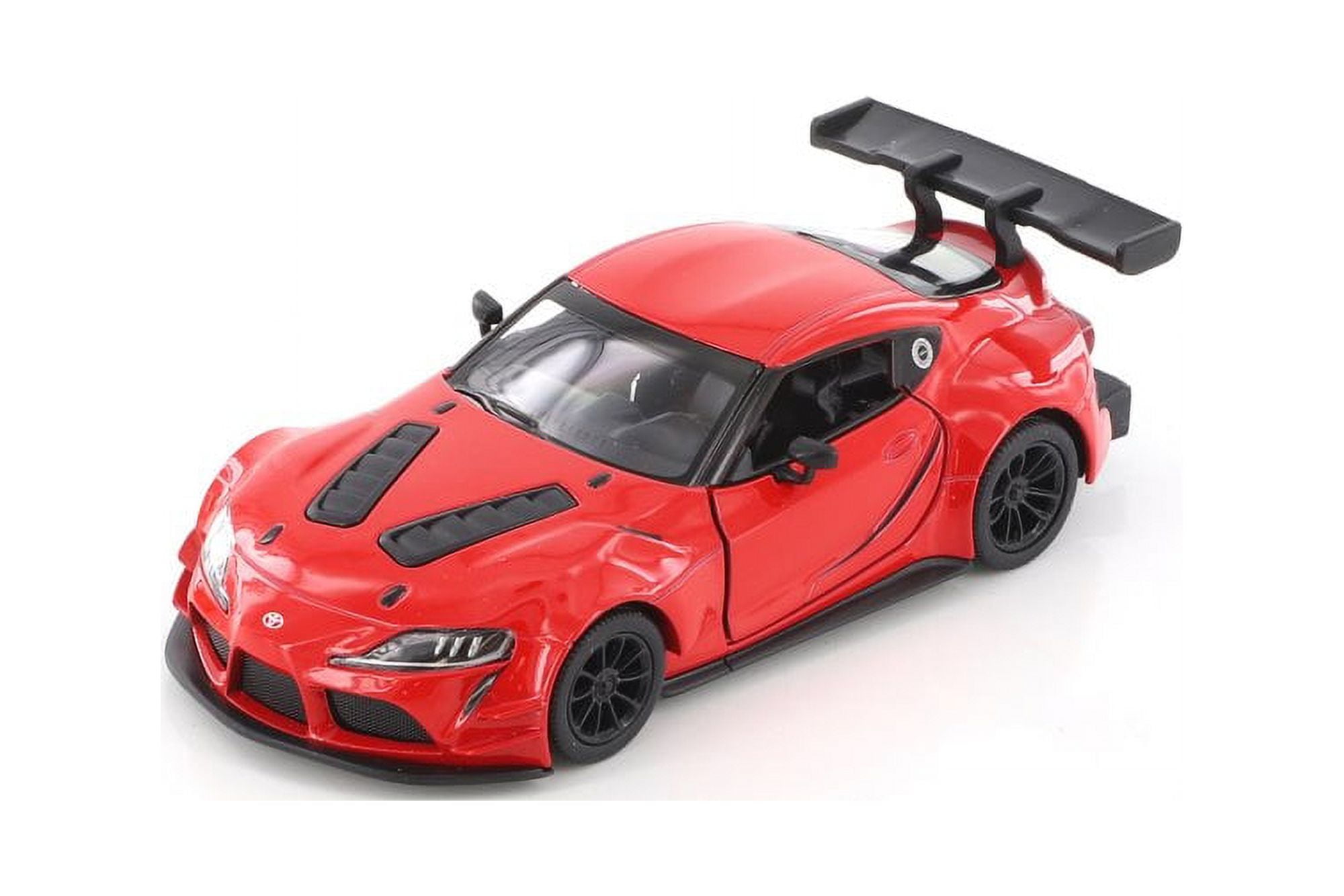 Toyota GR Supra Racing Concept , Red - Kinsmart 5421D - 1/36 scale ...