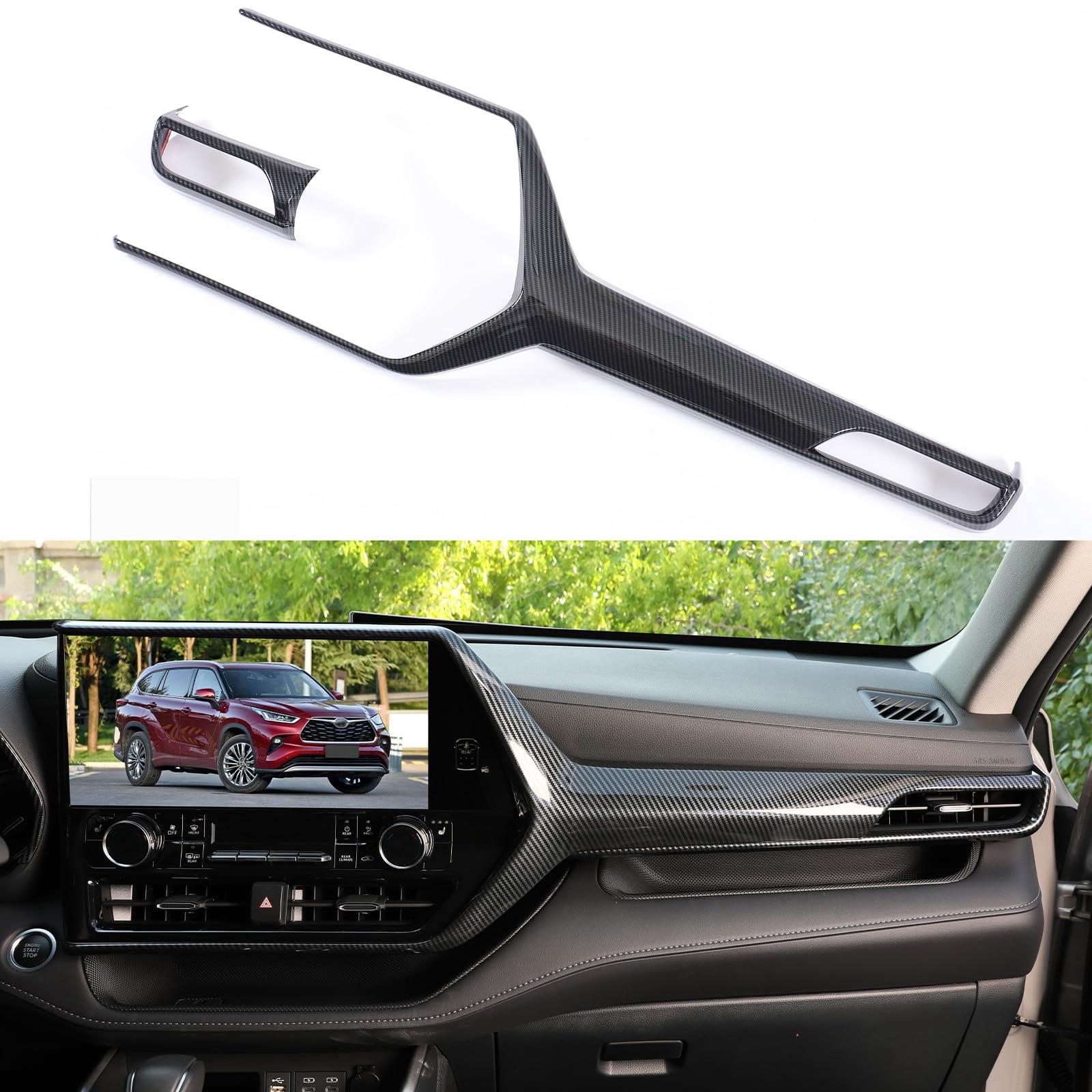 for Toyota Highlander 2025 2024 2023 2022 2021 2020 Central Control ...