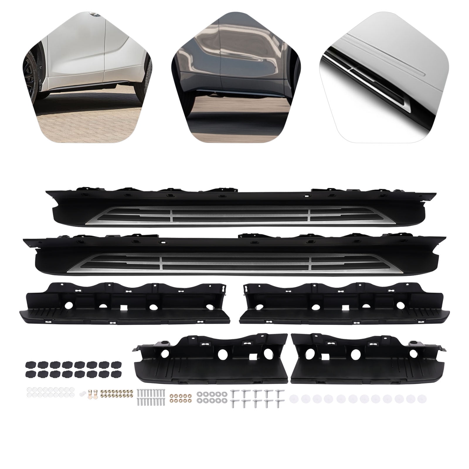 Toyota Highlander Running Boards for 2020-2023 Models, Non-Slip Pedals ...