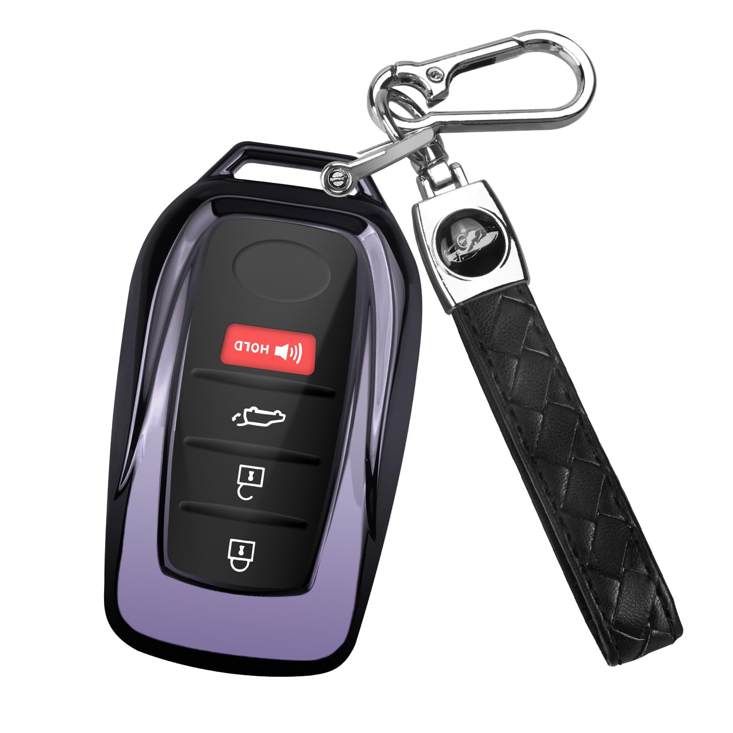 for Toyota Key Fob Cover with Keychain, Fit for Toyota Venza Corolla ...