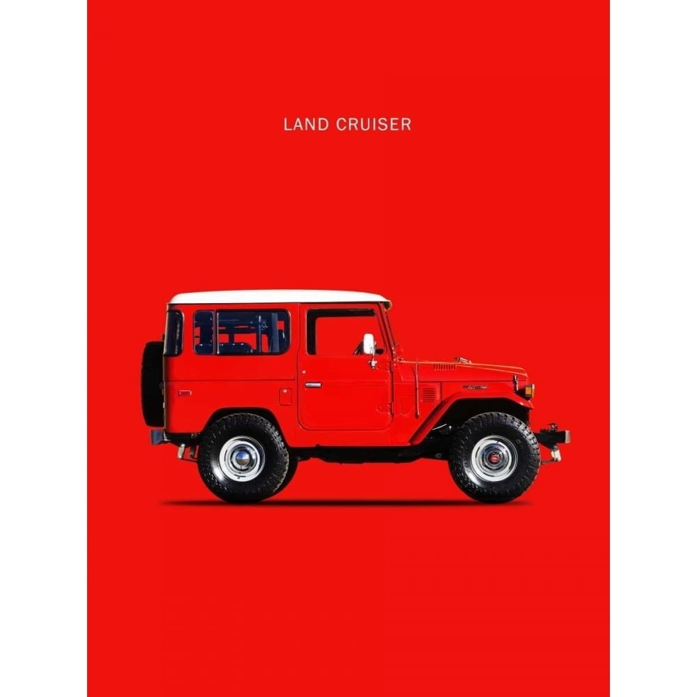 Toyota Land Cruiser FJ40 1977 Poster Print by Mark Rogan RGN113282 ...