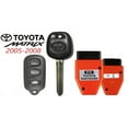 Toyota MATRIX 05-08 44D DOT Chip Key + 4 Button Remote GQ43VT14T ...