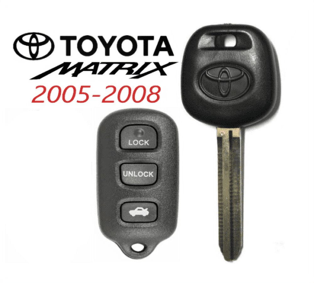 VLS Transponder Automotive Keys & Remote for Toyota Matrix 2005-08 ...