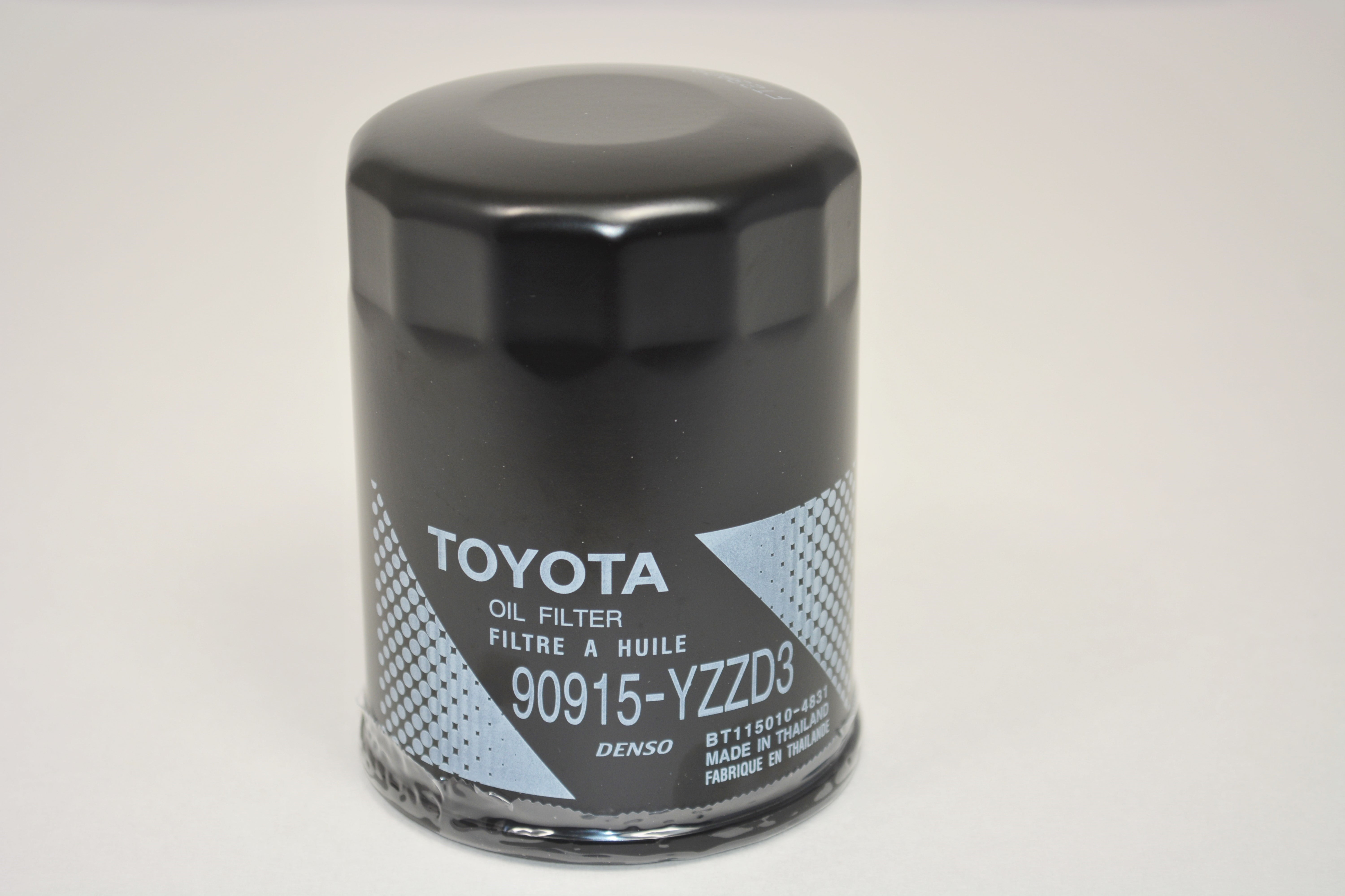 Toyota Original Equipment 90915-YZZD3 Genuine Oil Filter 4" Height 3 ...