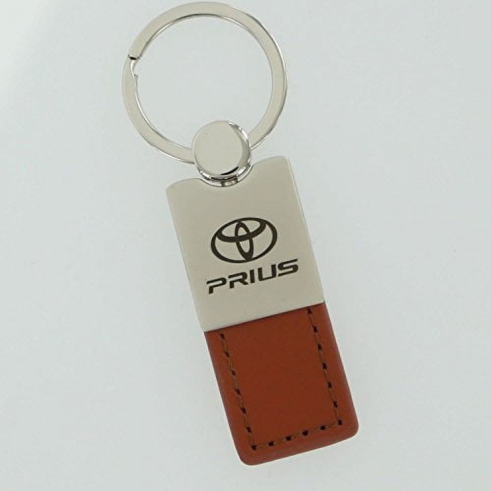 Toyota Prius Keychain & Keyring - Duo Premium Brown Leather - Walmart.com