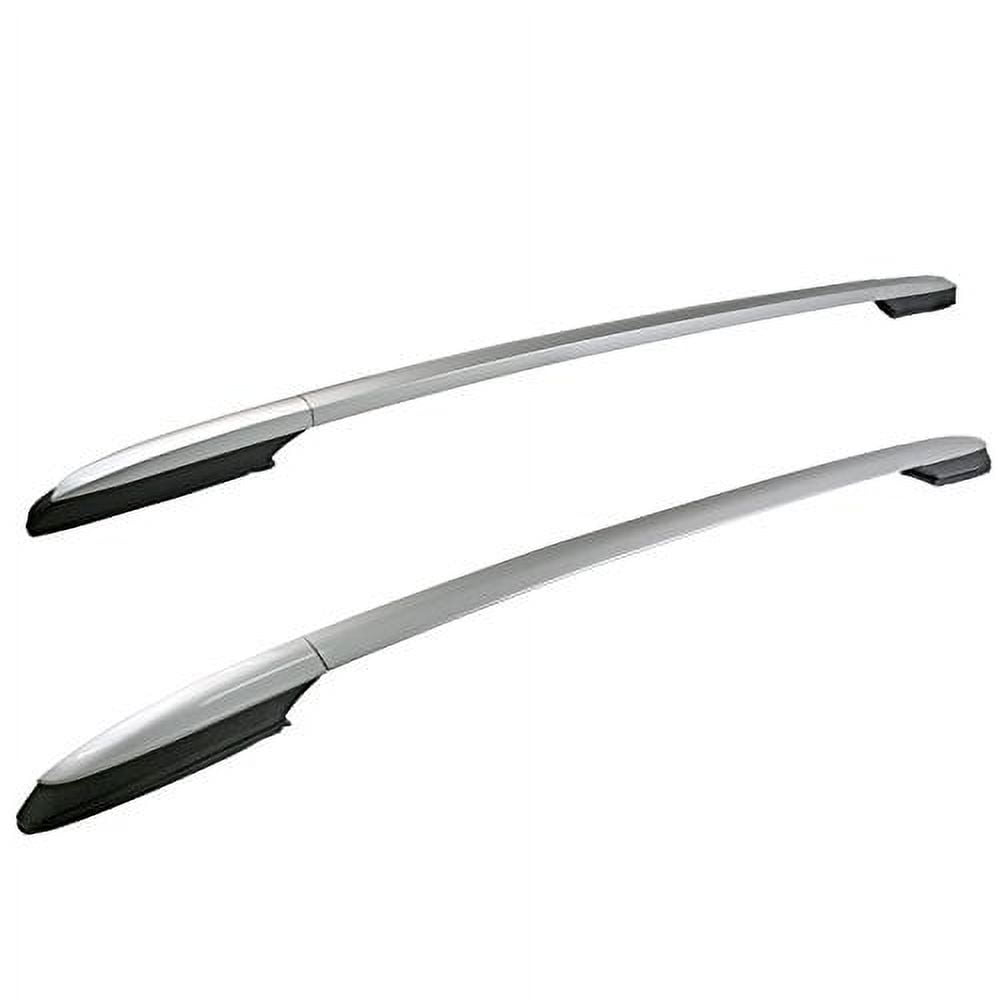 Toyota RAV4 Aluminum Factory Style Silver Top Roof Rack Side Rails Bars ...