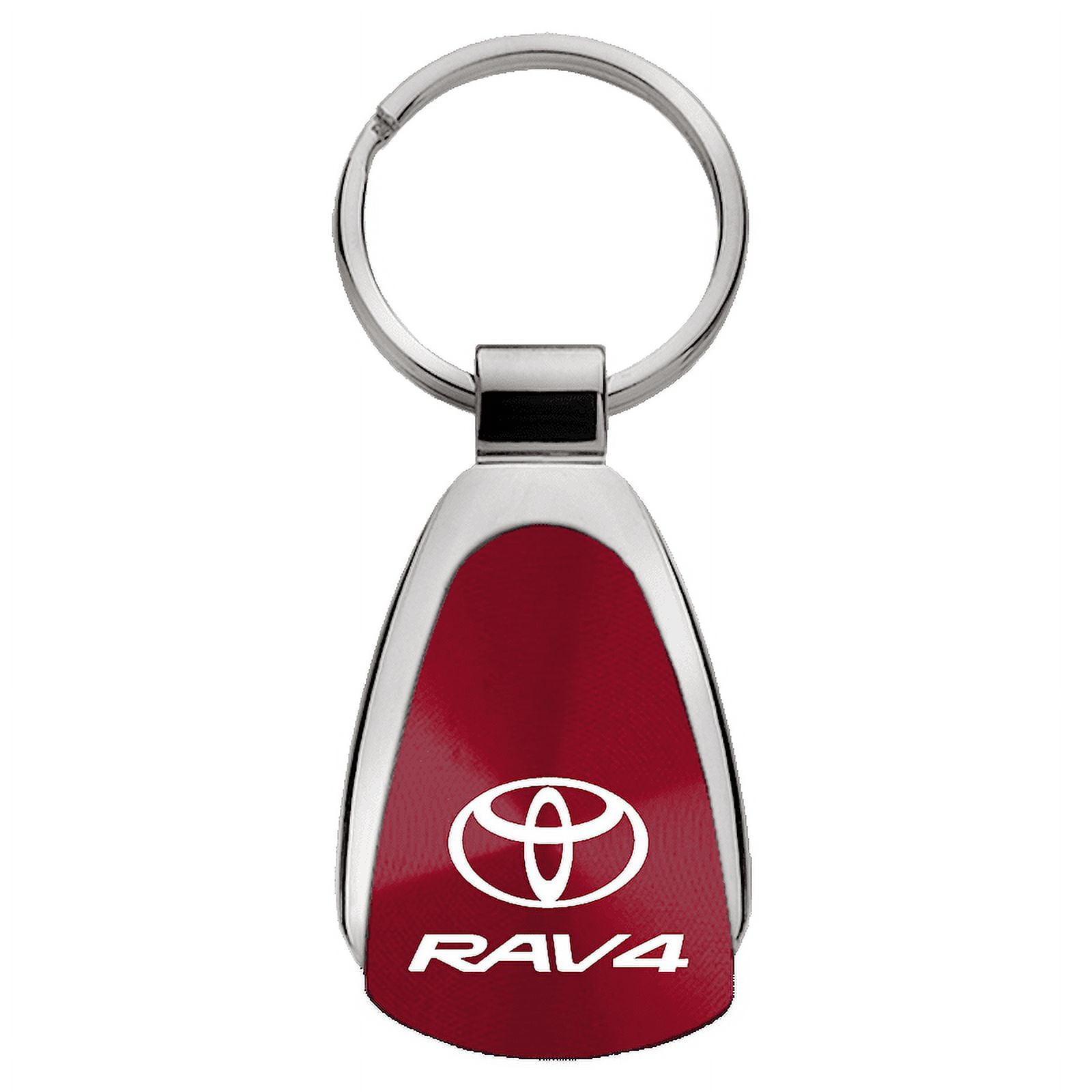 Toyota Rav4 Burgundy Teardrop Key Fob Logo Key Ring Official Licensed ...