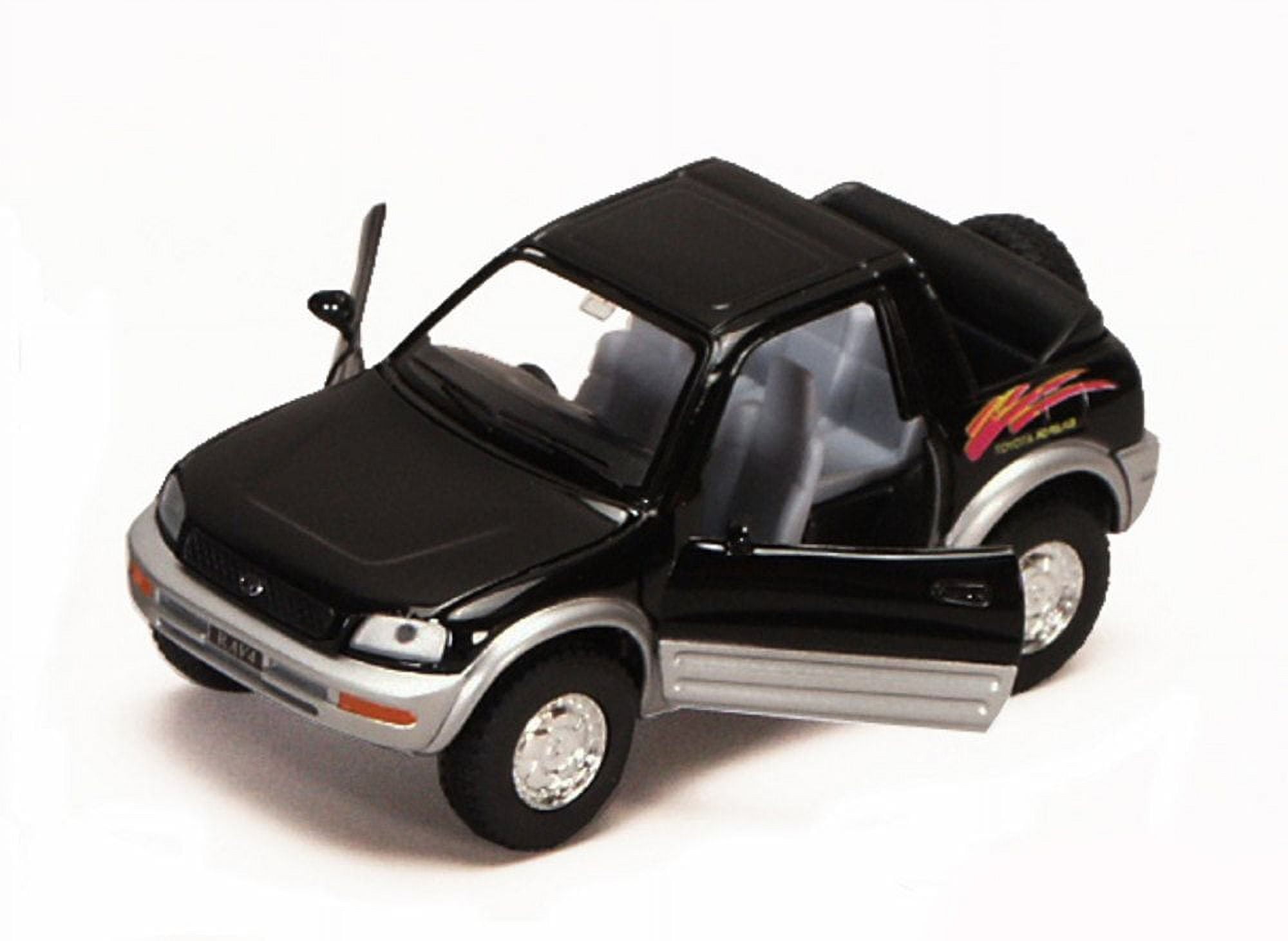 Toyota Rav4 Cabriolet, Black - Kinsmart 5011D - 1/32 Scale Diecast ...