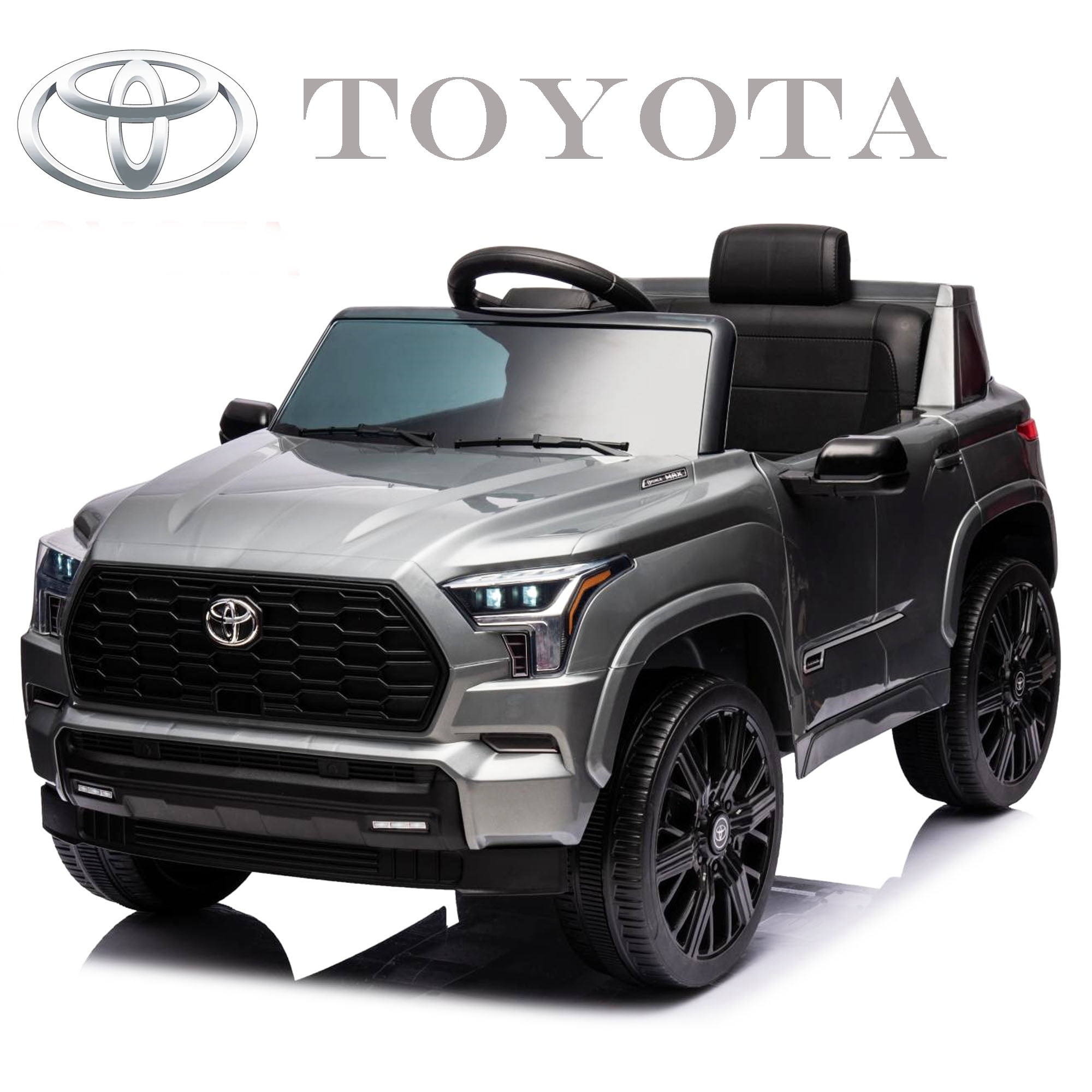 iYoFe Toyota Sequoia 12V Kids Ride-On toy with Remote Control, LED ...