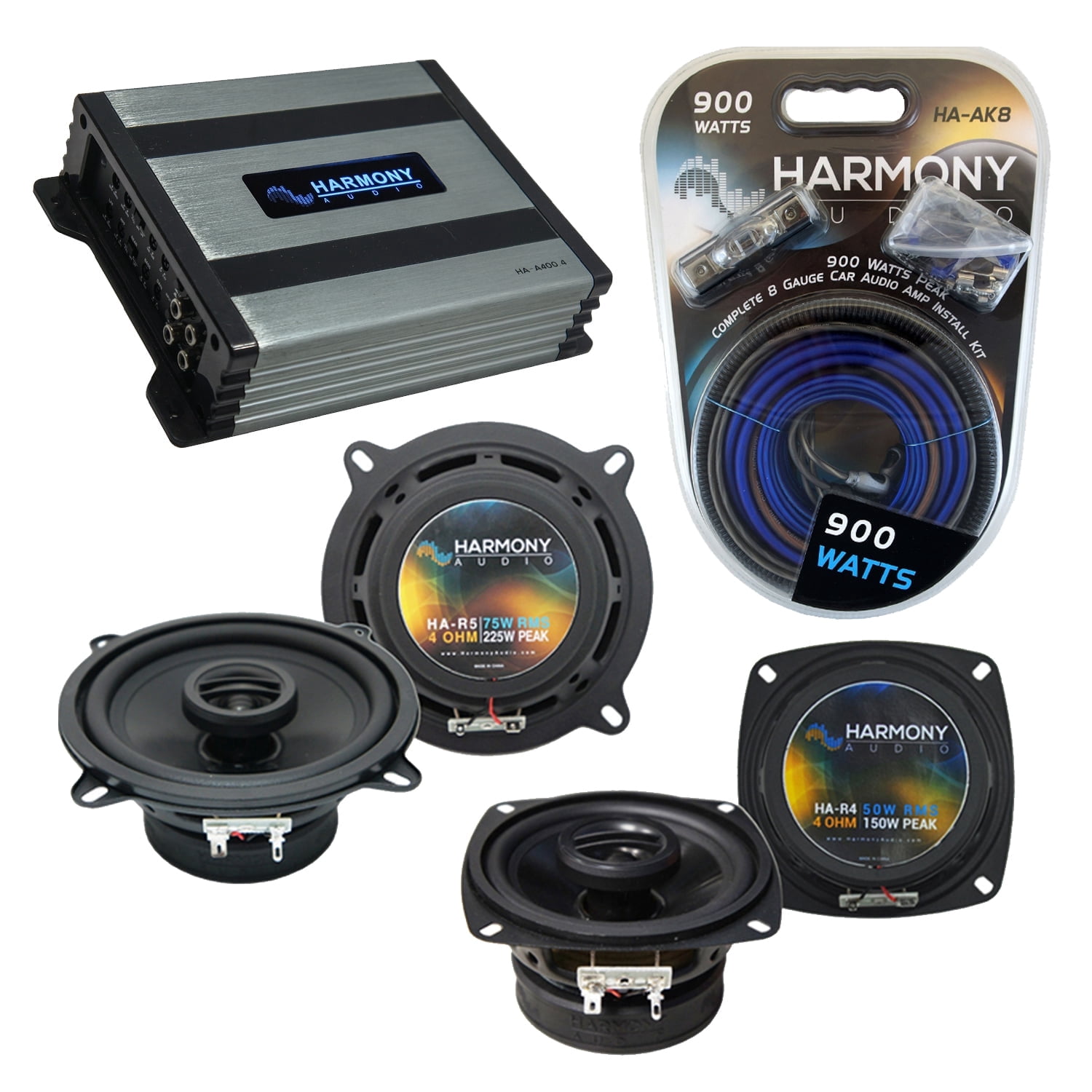 Toyota Supra 1994-1998 Factory Speaker Upgrade Harmony R4 R65 & HA-A400 ...