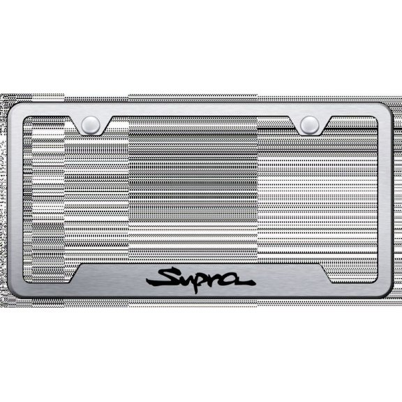 Supra License Plate